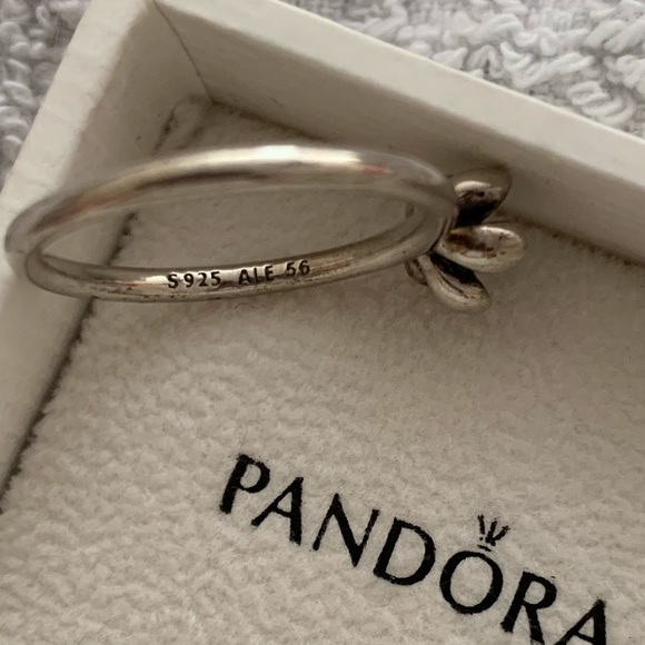 Pandora | Jewelry | Pandora Cherry Blossom Sterling Silver Ring | Poshmark